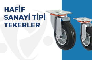 Hafif sanayi tipi tekerler