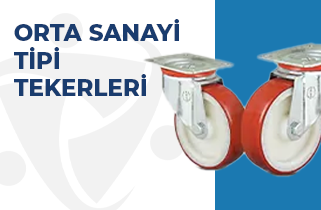 Orta sanayi tipi tekerler